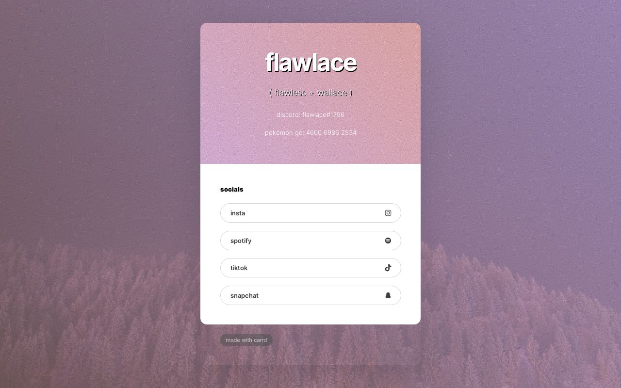 flawlace’s link hub (copy)